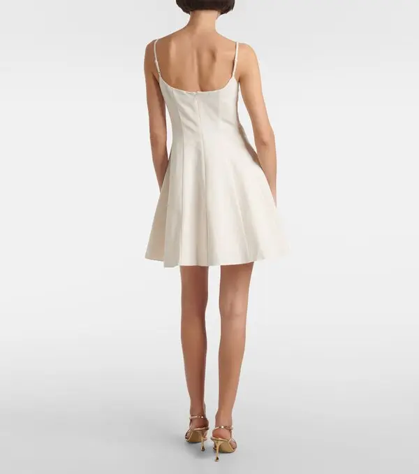 Staud Bridal Joy Mini Dress