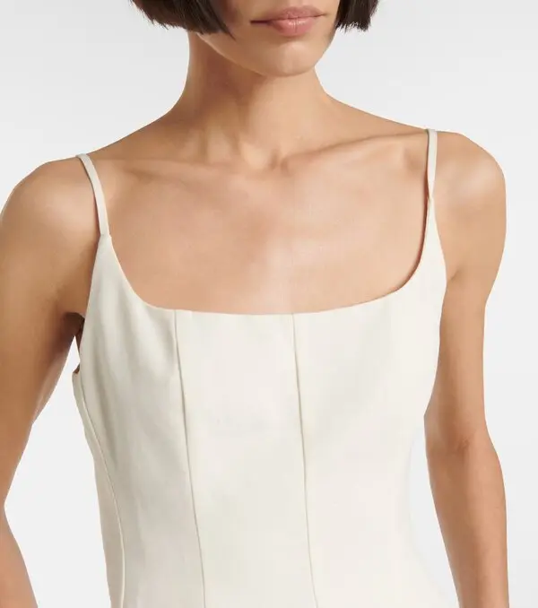 Staud Bridal Joy Mini Dress