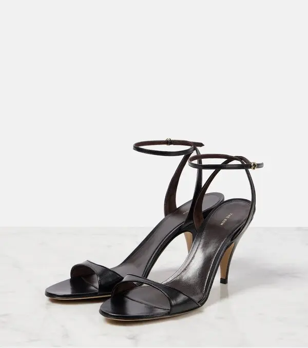 THE ROW Vika Leather Slingback Sandals