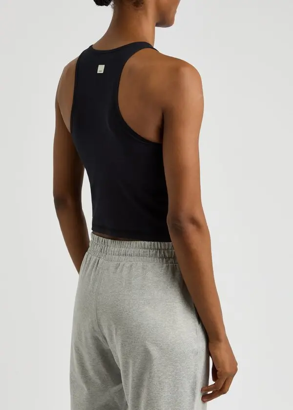 Vuori Ribbed-knit Tank - Black