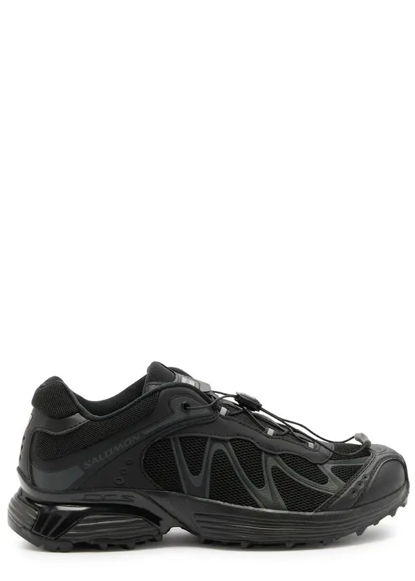 SALOMON Xt-whisper Panelled Mesh Sneakers - Black