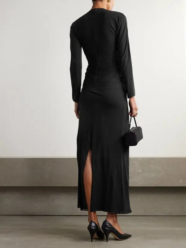 THE ROW Anselm Draped Jersey Gown