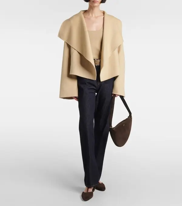 TOTEME Suede Ballet Flats