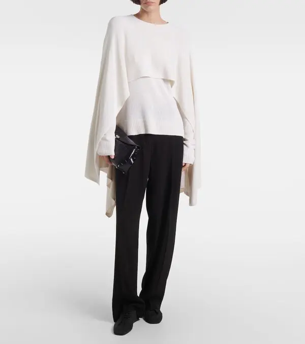 TOTEME Knitted Silk Cape