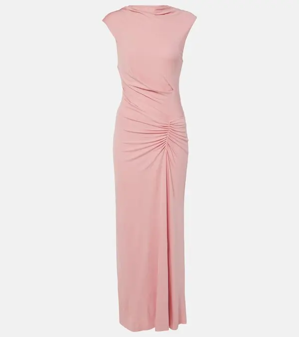Simkhai Acacia Ruched Maxi Dress
