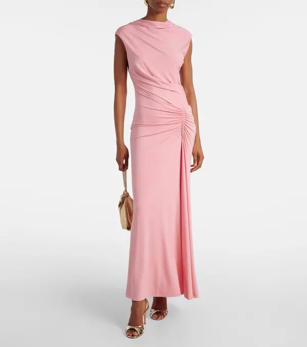 Simkhai Acacia Ruched Maxi Dress