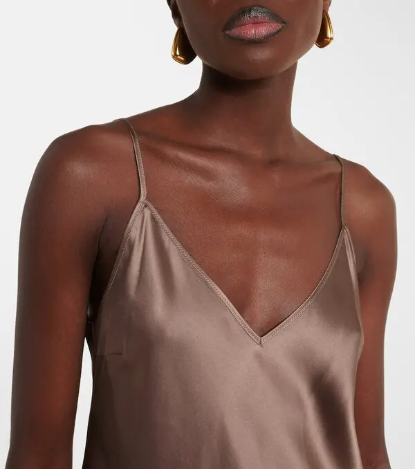 JOSEPH Clea Silk Satin Camisole - Neutrals