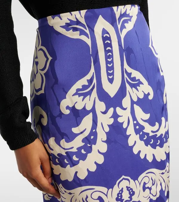 Etro Printed Maxi Skirt