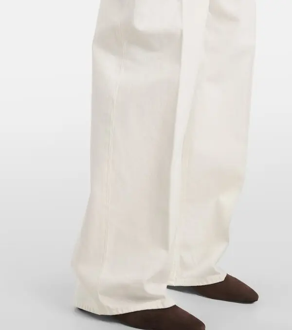 TOTEME High-rise Wide-leg Jeans