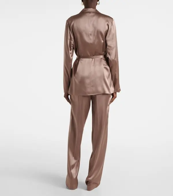 JOSEPH Joubert Silk Satin Jacket