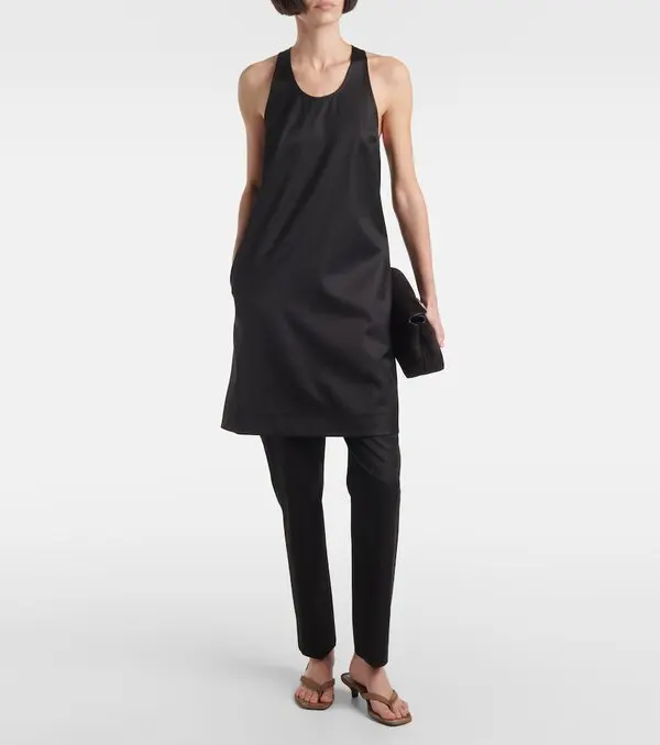 TOTEME Cotton-blend Straight Leg Trousers