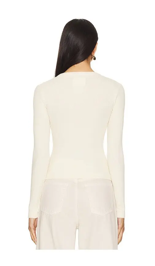Citizens Of Humanity Mara U-neck Top - Cream