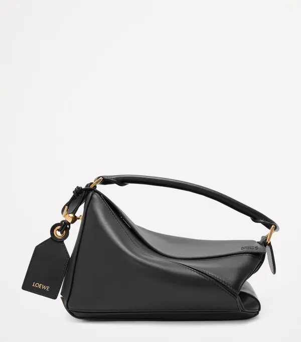 Loewe Small Puzzle Top-handle Bag - Black