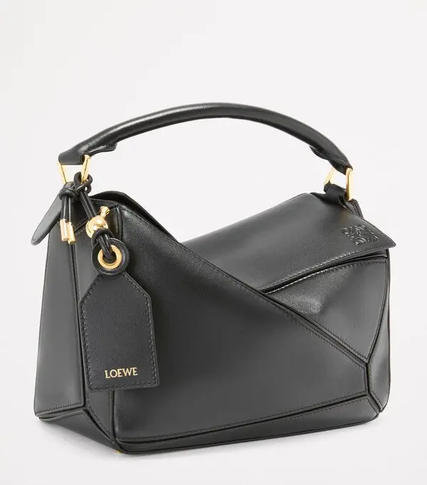 Loewe Small Puzzle Top-handle Bag - Black
