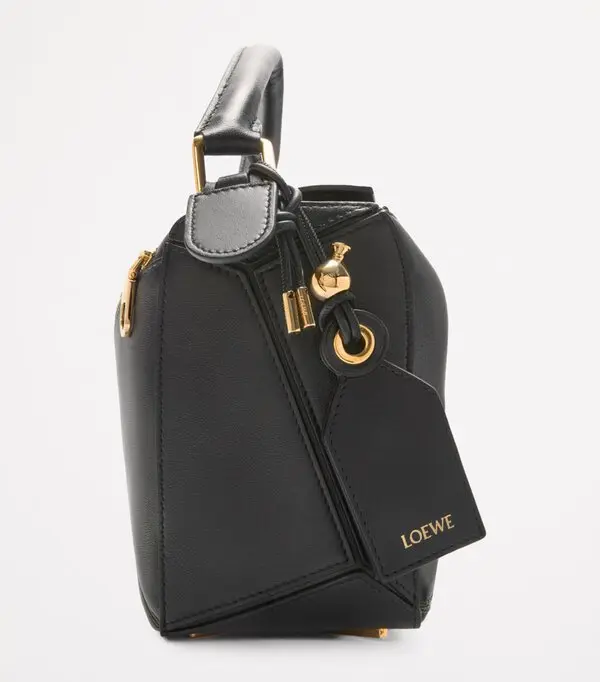 Loewe Small Puzzle Top-handle Bag - Black