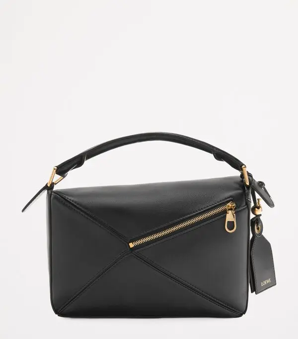 Loewe Small Puzzle Top-handle Bag - Black