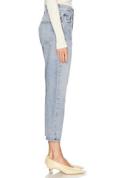 AGOLDE 90's Mid Rise Straight Crop Jeans