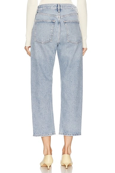 AGOLDE 90's Mid Rise Straight Crop Jeans