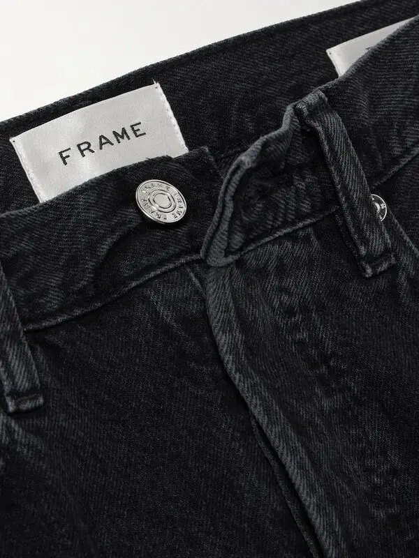 FRAME The Vertical High-rise Straight Jeans