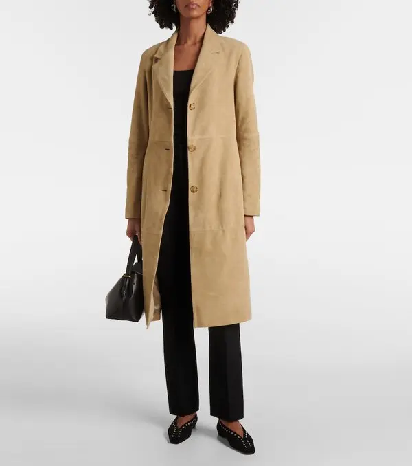 TOTEME Suede Coat