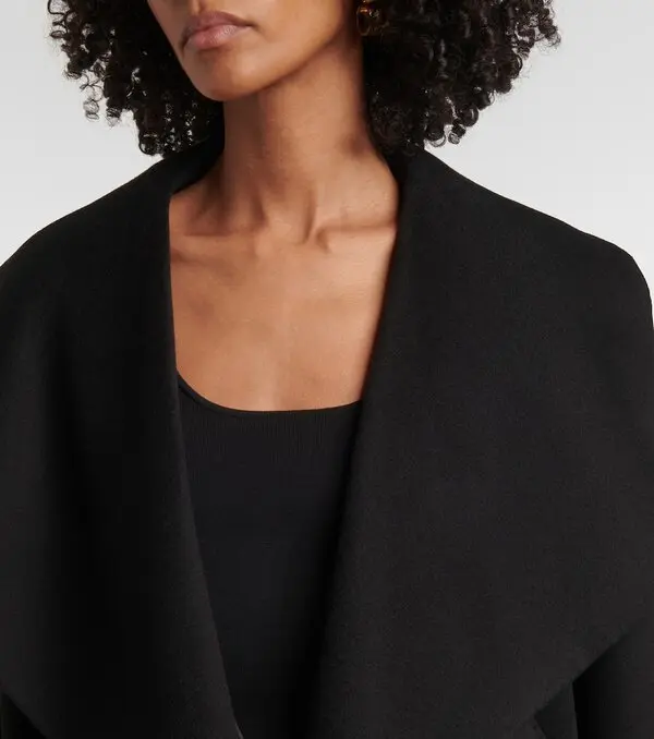 TOTEME Signature Cropped Wool Double Jacket