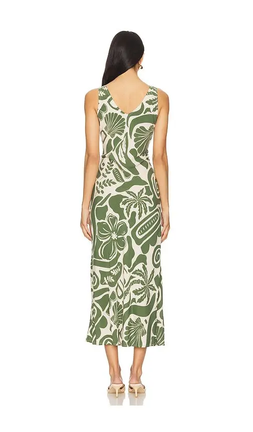 Minkpink Amos Keyhole Midi Dress
