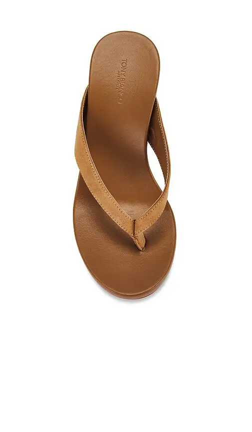 TONY BIANCO Avanti Suede Wedge Sandal