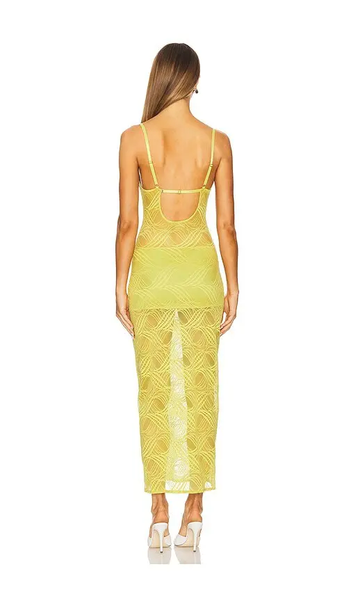 OW Kayla Maxi Dress - Lime