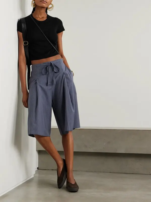 Eterne Van Cropped Cashmere T-shirt