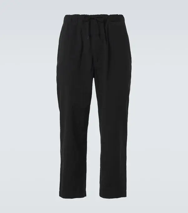 Junya Watanabe Cropped Straight Pants In /grizzly