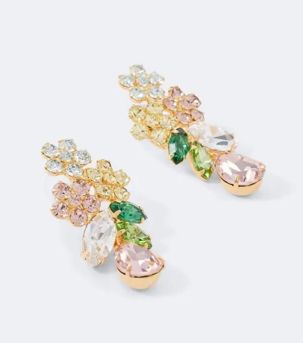JENNIFER BEHR Bouquet Drop Earrings - Multicoloured