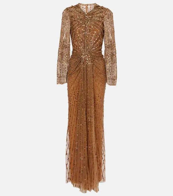 Jenny Packham Anja Embellished Gown