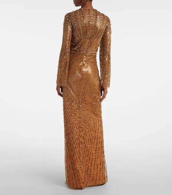 Jenny Packham Anja Embellished Gown