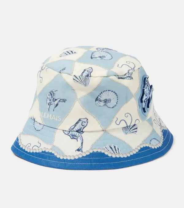 ALEMAIS Pia Linen Bucket Hat