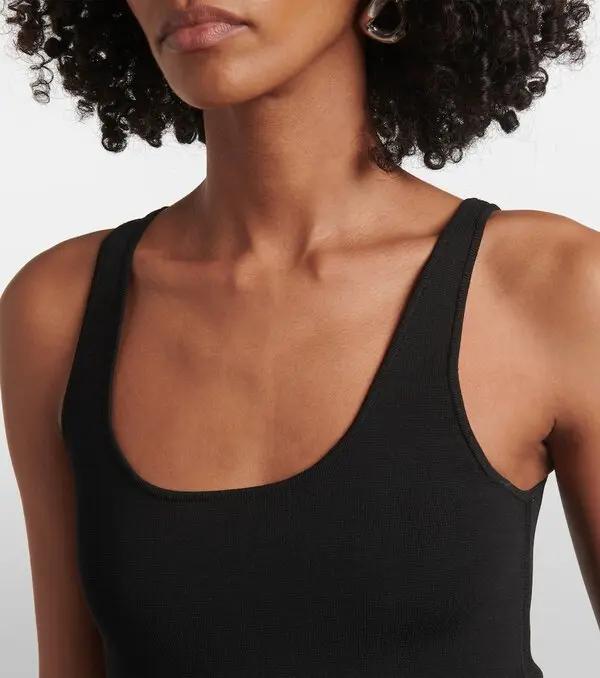 TOTEME Ribbed Jersey Tank Top