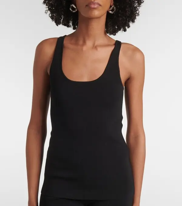 TOTEME Ribbed Jersey Tank Top