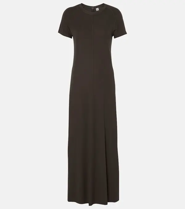 TOTEME Jersey Maxi Dress - Grey