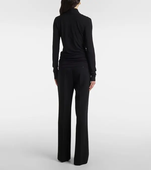 TOTEME Draped Jersey Top