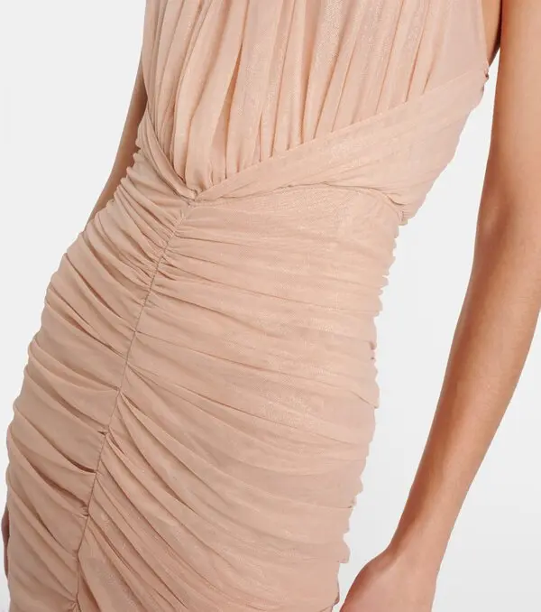 MUGLER Ruched Gown