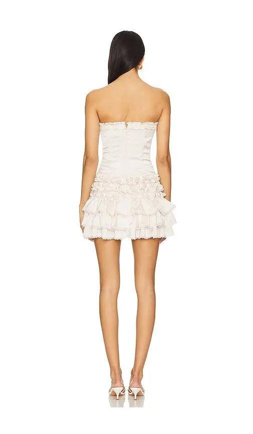 Majorelle Dorothy Satin Mini Dress