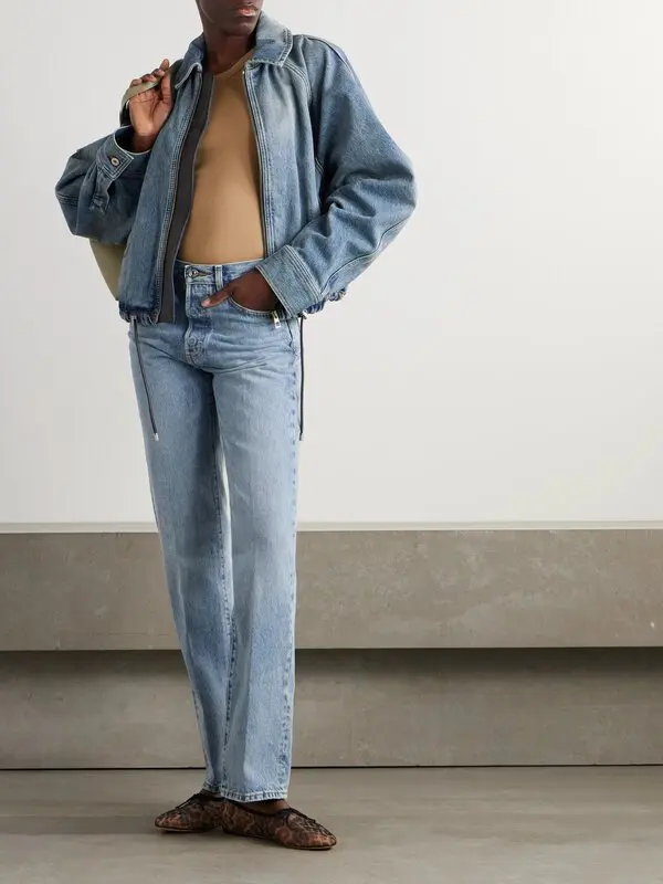 FRAME The Vertical Straight-leg Jeans