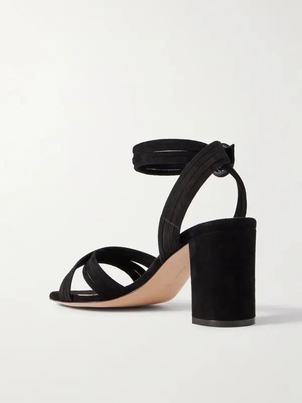 GIANVITO ROSSI Lianne 85 Suede Sandals