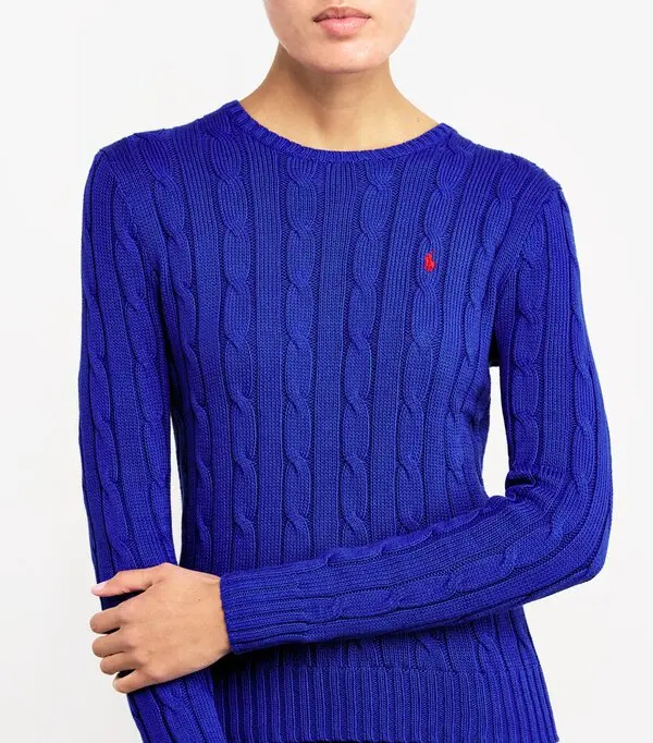 Polo Ralph Lauren Cable-knit Julianna Sweater - Blue