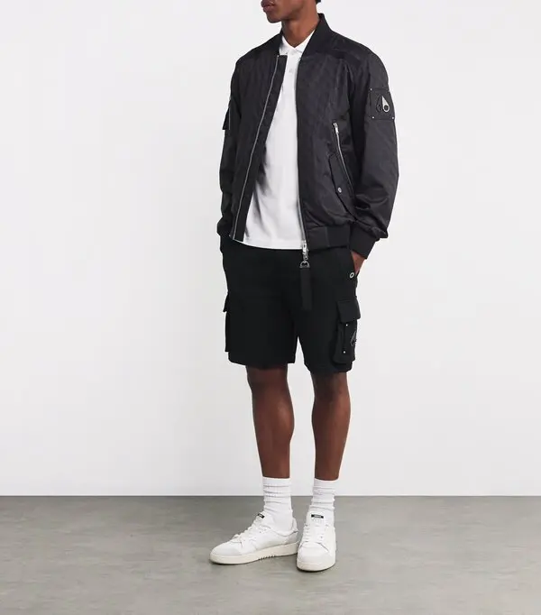 Moose Knuckles Cotton Hartsfield Cargo Shorts