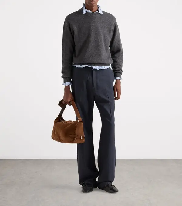 Prada Re-cashmere Crew-neck Sweater