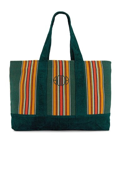 BODE Parakeet Stripe Tote Bag