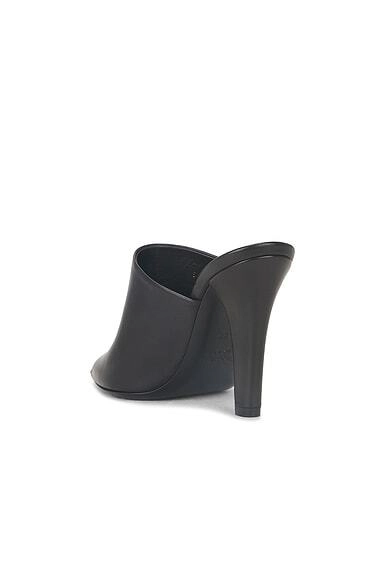 Saint Laurent Jill Mule Sandal - Nero