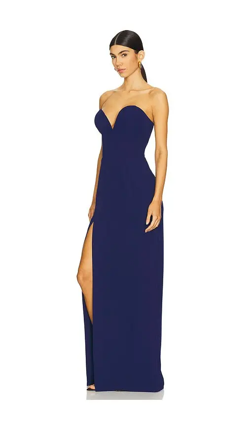 Amanda Uprichard Cherri Gown - Navy