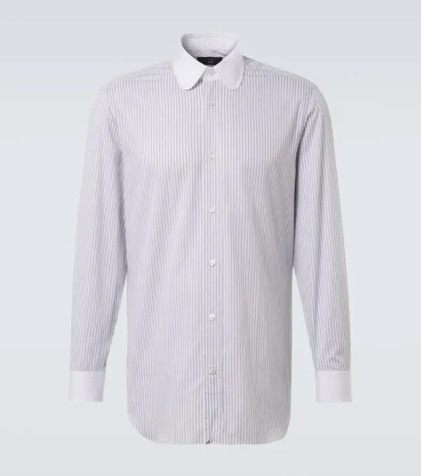 Dunhill Striped Cotton Twill Shirt