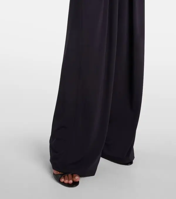 Max Mara Fiero Draped Jumpsuit - Black